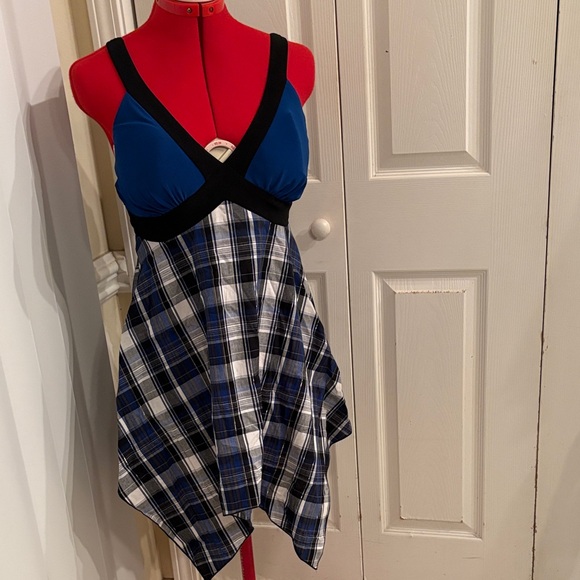 Cato | Dresses | Cato Blue White And Black And Garment | Poshmark